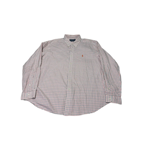 Ralph Lauren | Shirts | Vintage Ralph Lauren Classic Fit Xxl Mens Check ...